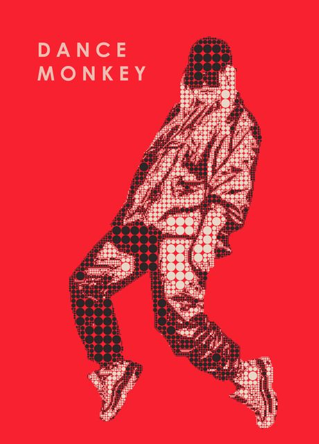 'Dance Monkey Poster' Poster by Uda Buyung | Displate