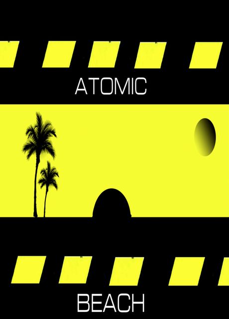 'Atomic Beach' Poster by Porfirio Valentin | Displate