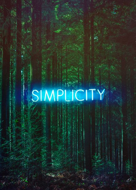 'The Simple' Poster by seam less | Displate