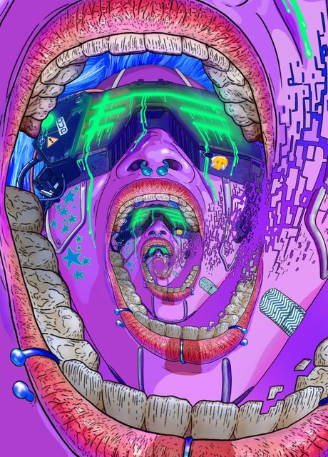 'System Error' Poster by Kane Gallagher | Displate