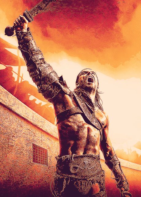 'gladiator fight art' Poster by fab bryan | Displate