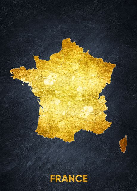 'france paris' Poster by SplashDesign | Displate