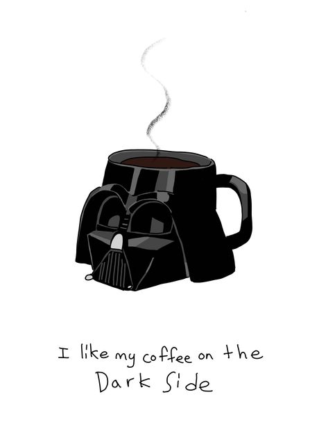 'Coffee' Poster by Star Wars | Displate
