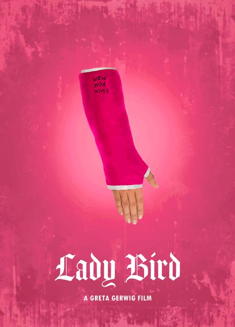 'Lady Bird' Poster by Bo Kev | Displate