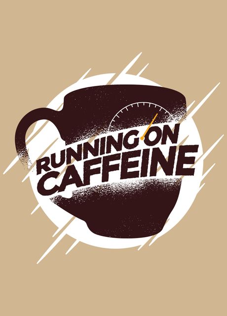 'Running On Caffeine' Poster by Kill2Kill | Displate