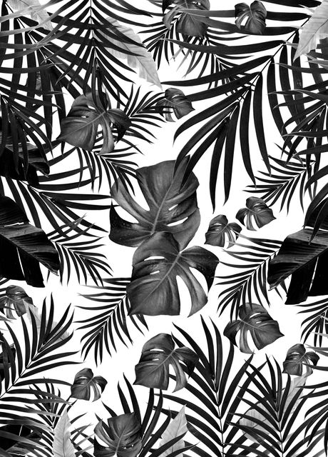 'Tropical Jungle Leaves 10' Poster by Anita's & Bella's Art | Displate