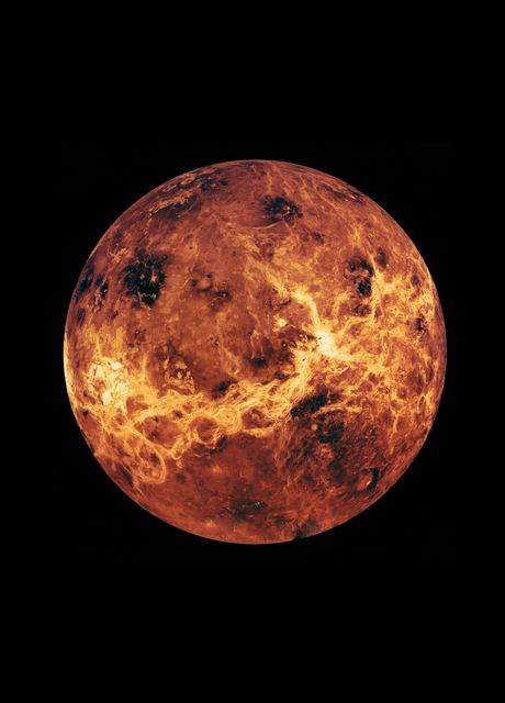 'Global view of Venus' Poster by NASA | Displate