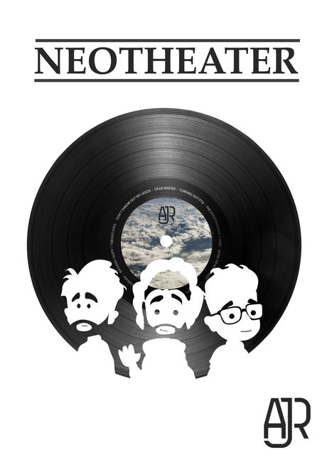 'AJR Neotheater Poster' Poster by BossDesigns | Displate