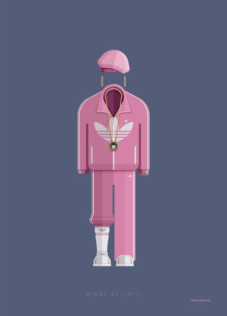 'Missy Elliott' Poster by Fred Birchal | Displate