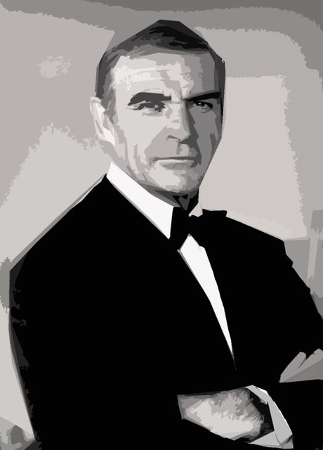 '007 Bond Connery' Poster by Nick Lopez | Displate