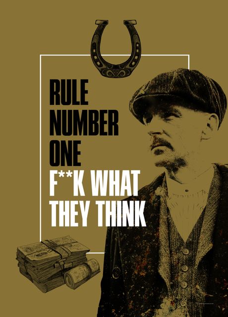 'Rule' Poster by Peaky Blinders | Displate