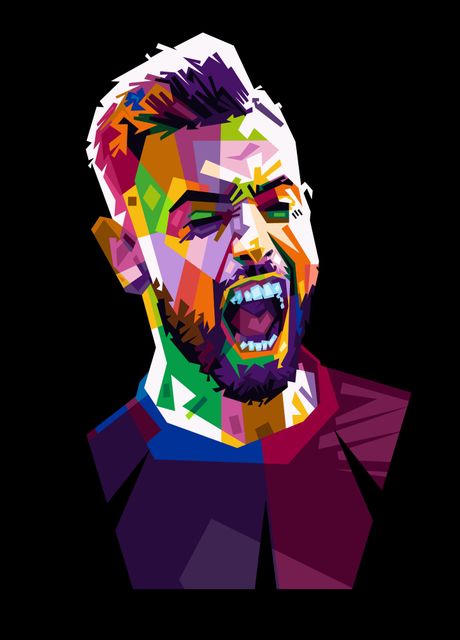 'BRUNO FERNANDES' Poster by baturaja vector | Displate