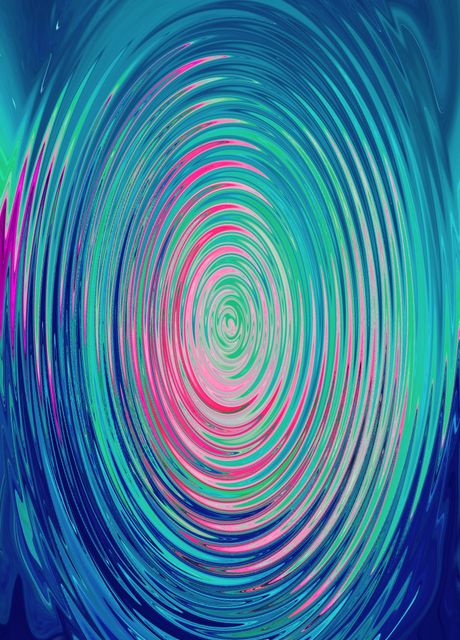 'Abstract Cyan' Poster by Albarizi Art | Displate