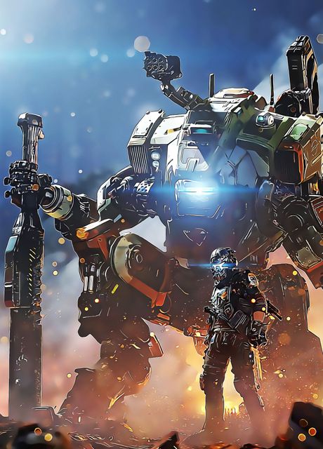 'Titanfall' Poster, picture, metal print, paint by Bliss art | Displate