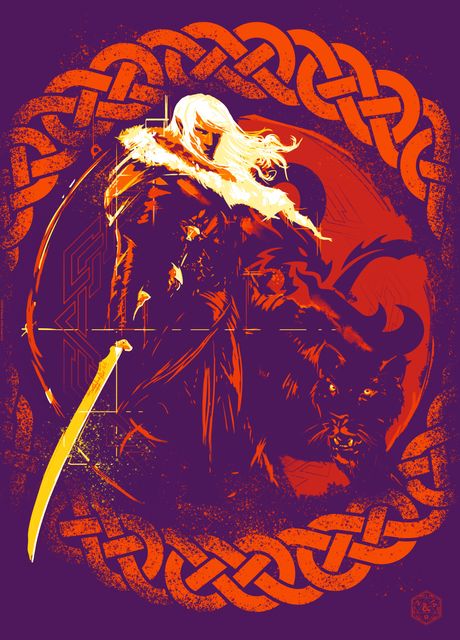 'DRIZZT 5' Poster by Dungeons and Dragons | Displate