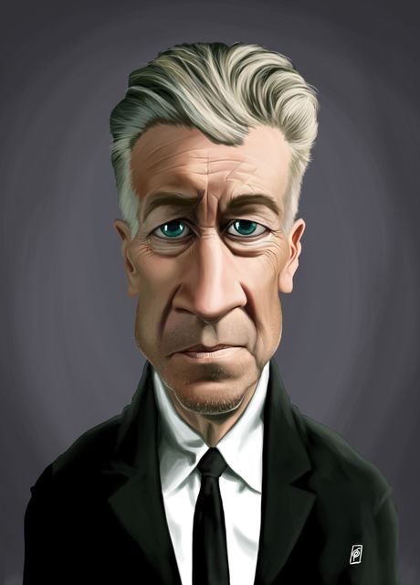 'David Lynch' Poster by rob art | illustration | Displate
