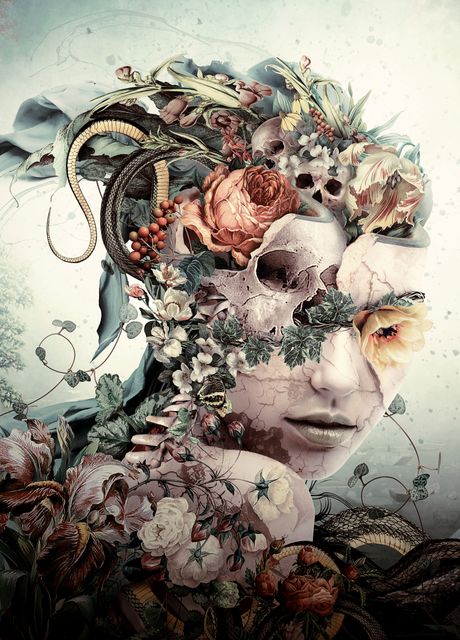 'Fractured' Poster by RIZA PEKER | Displate