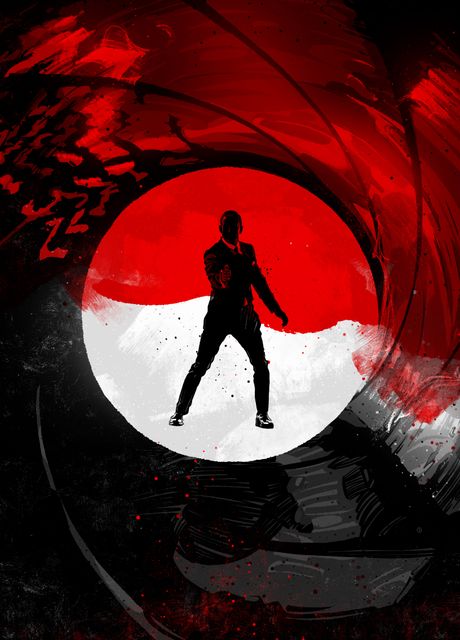 'The Secret Agent' Poster, picture, metal print, paint by Nikita ...