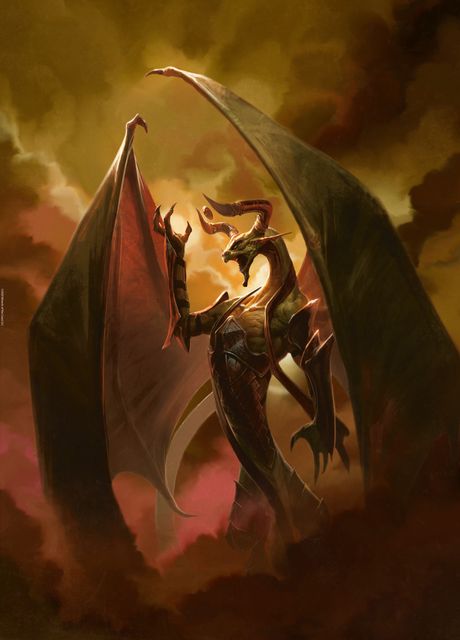 'Nicol Bolas' Poster by Magic The Gathering | Displate