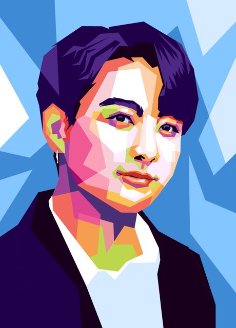 'bts jungkook' Poster by kristian wijanarko | Displate