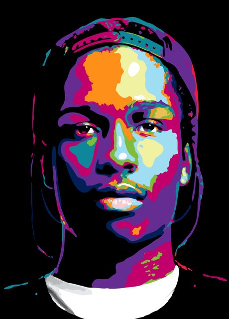 'ASAP Rocky' Poster by Dedi Mr | Displate