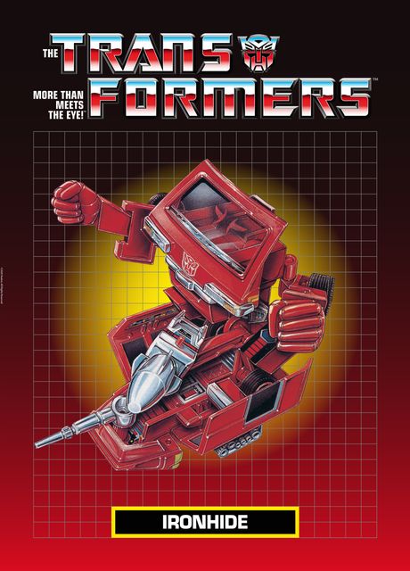 'Vintage Ironhide' Poster by Transformers | Displate