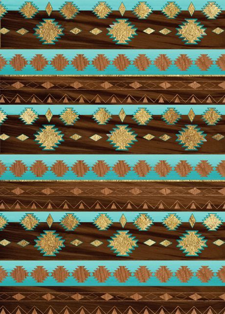 'Tribal Boho Chic Glam 1 ' Poster by Anita's & Bella's Art | Displate