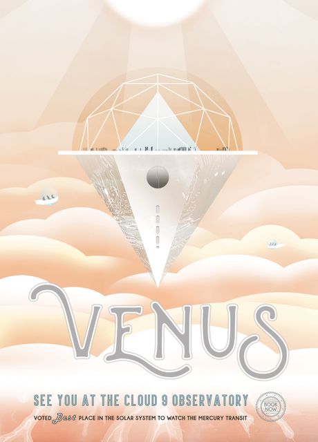 'See you at Venus' Poster by NASA | Displate
