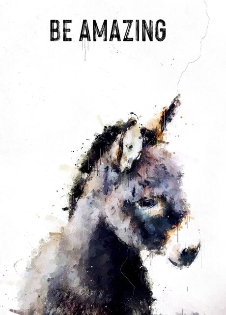 'BE AMAZING' Poster by Studio Six | Displate