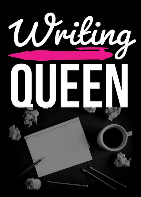 'Writing Queen ' Poster by TurSmartDesigns | Displate