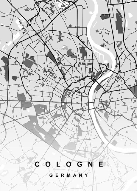 'Cologne' Poster by Sam Kal | Displate