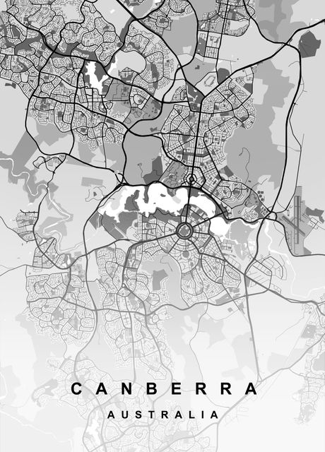 'Canberra' Poster by Sam Kal | Displate