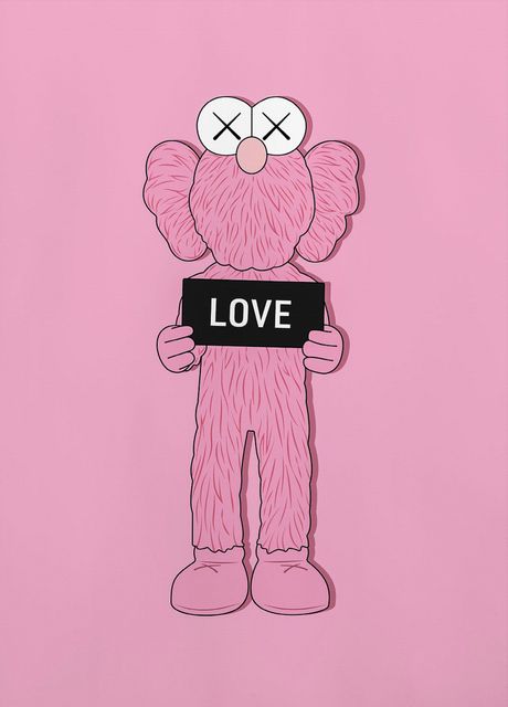 'kaws' Poster, picture, metal print, paint by HANA STUDIO | Displate