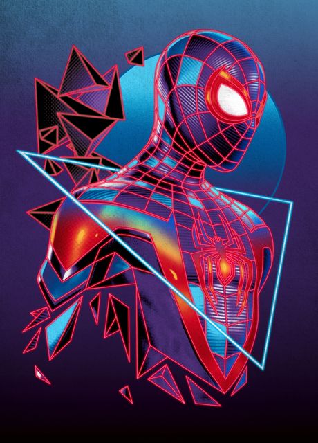 'Neon' Poster by Marvel | Displate