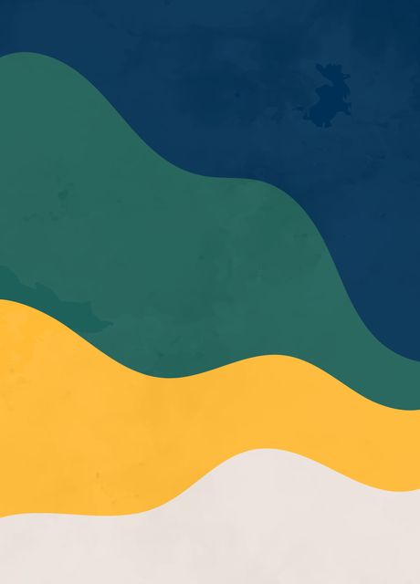 'Waves 1' Poster by Urban WallArts | Displate