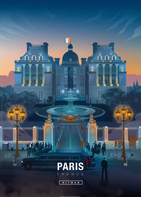 'Paris' Poster by Hitman | Displate