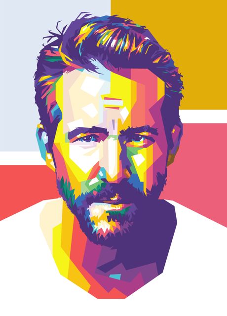 'Ryan Reynolds' Poster by Sherlock Wijaya | Displate