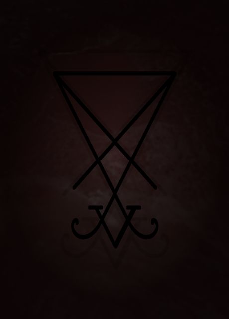 'Sigil of Lucifer' Poster by HalfCat | Displate