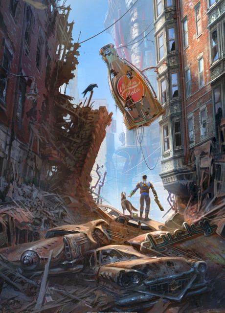 'Ruins' Poster by Fallout | Displate