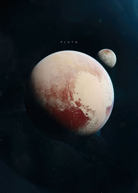 'Pluto' Poster by Tobias Roetsch | Displate