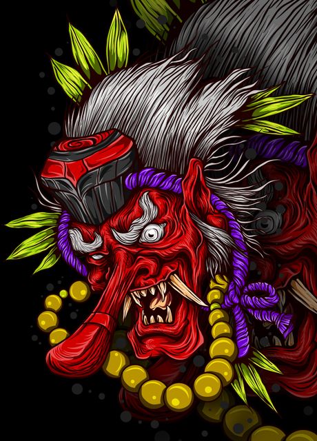 'Tengu' Poster by Novianto Agung Prasetyo | Displate