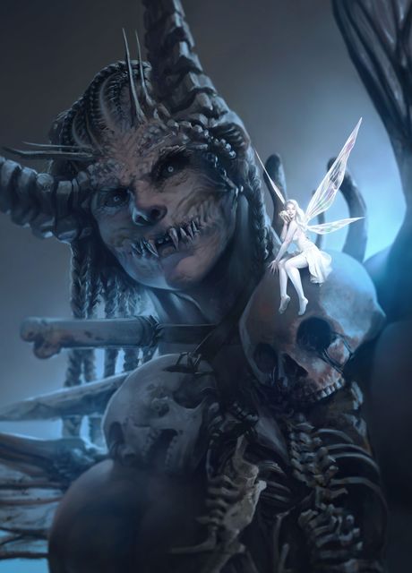 'Bone Fairy' Poster by Nell Fallcard | Displate