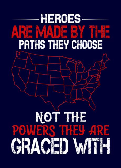 'Heroes are made by paths' Poster by NoPlanB | Displate