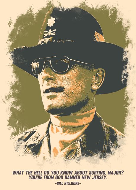 'Bill Killgore Artwork' Poster by Rizky Irawan | Displate