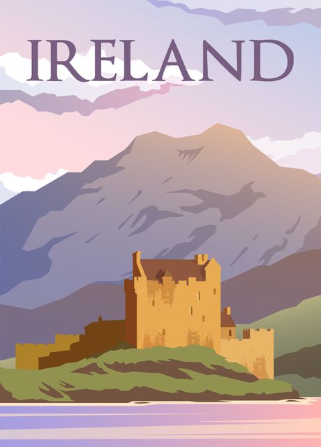 'Ireland' Poster by Sam Kal | Displate