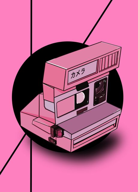 'Retro Camera ' Poster by Hristo Tzarovski | Displate