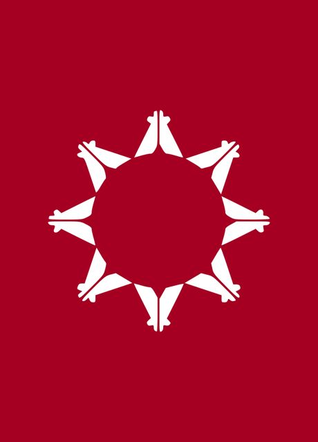 'Oglala Sioux Flag' Poster by Salheddine Belmrabet | Displate