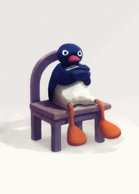 'Angry Pingu ' Poster by Mashz | Displate