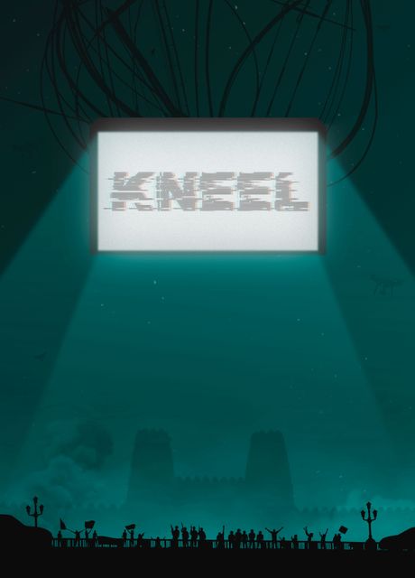 'Technology is god' Poster, picture, metal print, paint by BrawnyInk ...