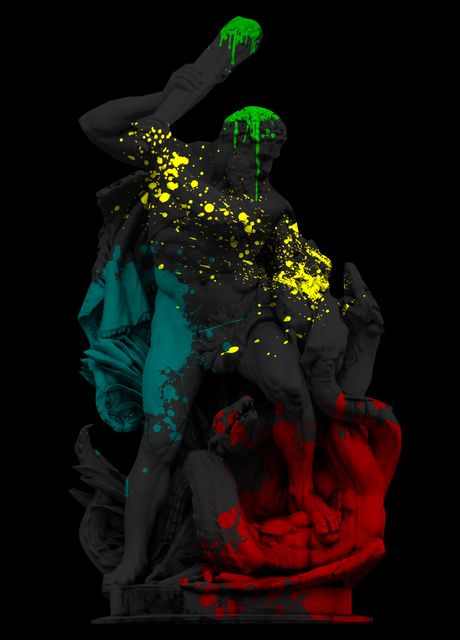 'Good VS Evil' Poster by Creative Mind Designs | Displate